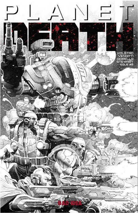 PLANET DEATH #0 07/09/2025 – Dreamworld Comics & Collectibles